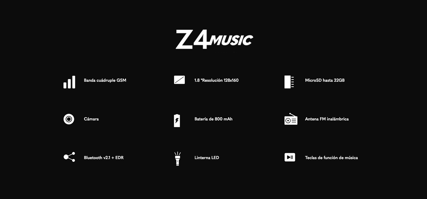 Blu Z4 Music | TiendaZero