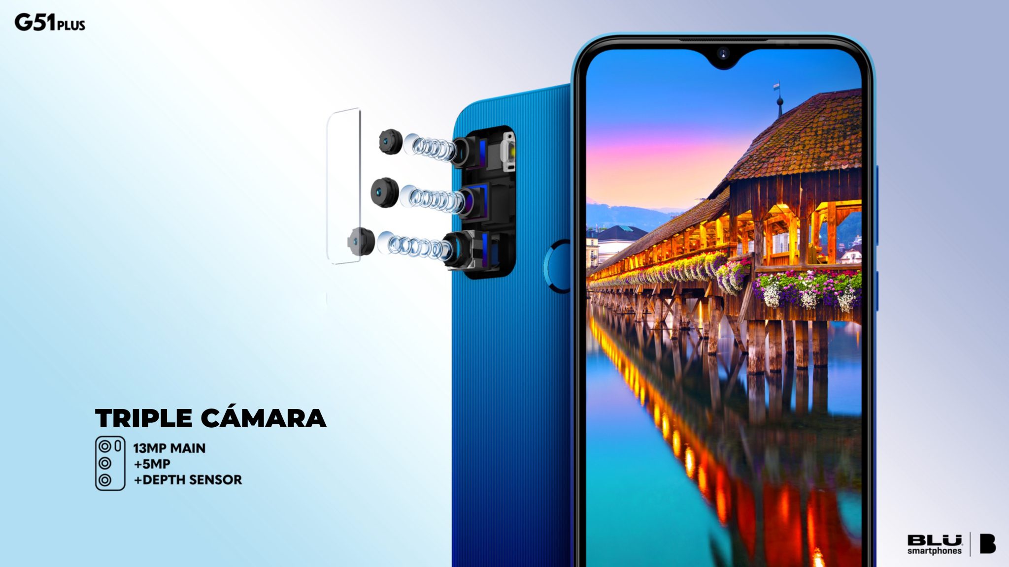 Blu G51 Plus + Aria Pod Mini | TiendaZero